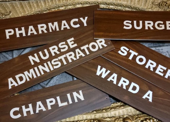 Vintage Medical Sign Vintage Medical Exam Room Hospital | Etsy
