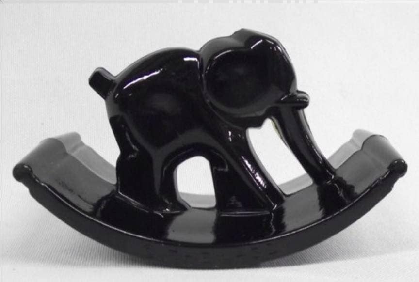Vintage Ink Blotter Elephant Glass Black Amethyst Dip Pen - Etsy