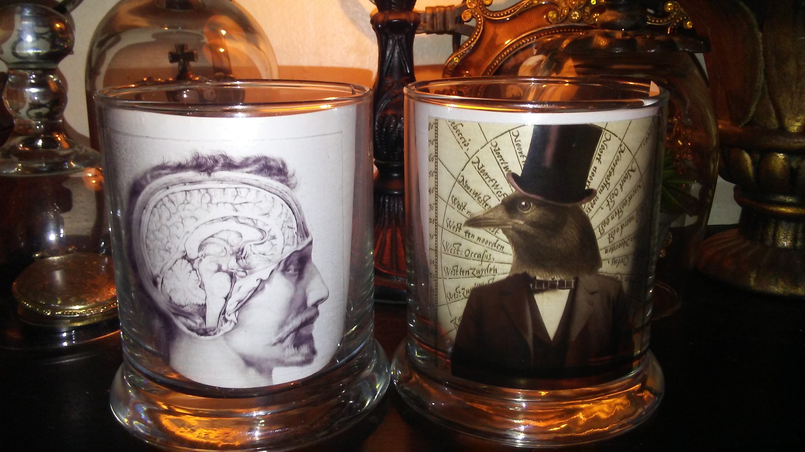 Curiosity Candle Holders Oddities Curiosities Evil Eye | Etsy