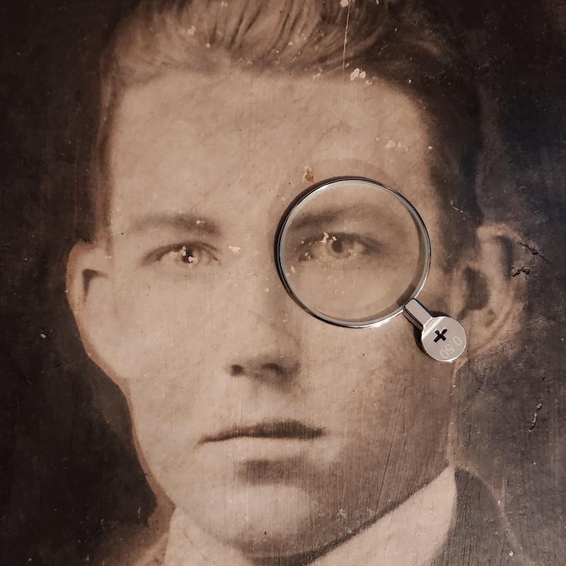 Monocle Glasses - Etsy