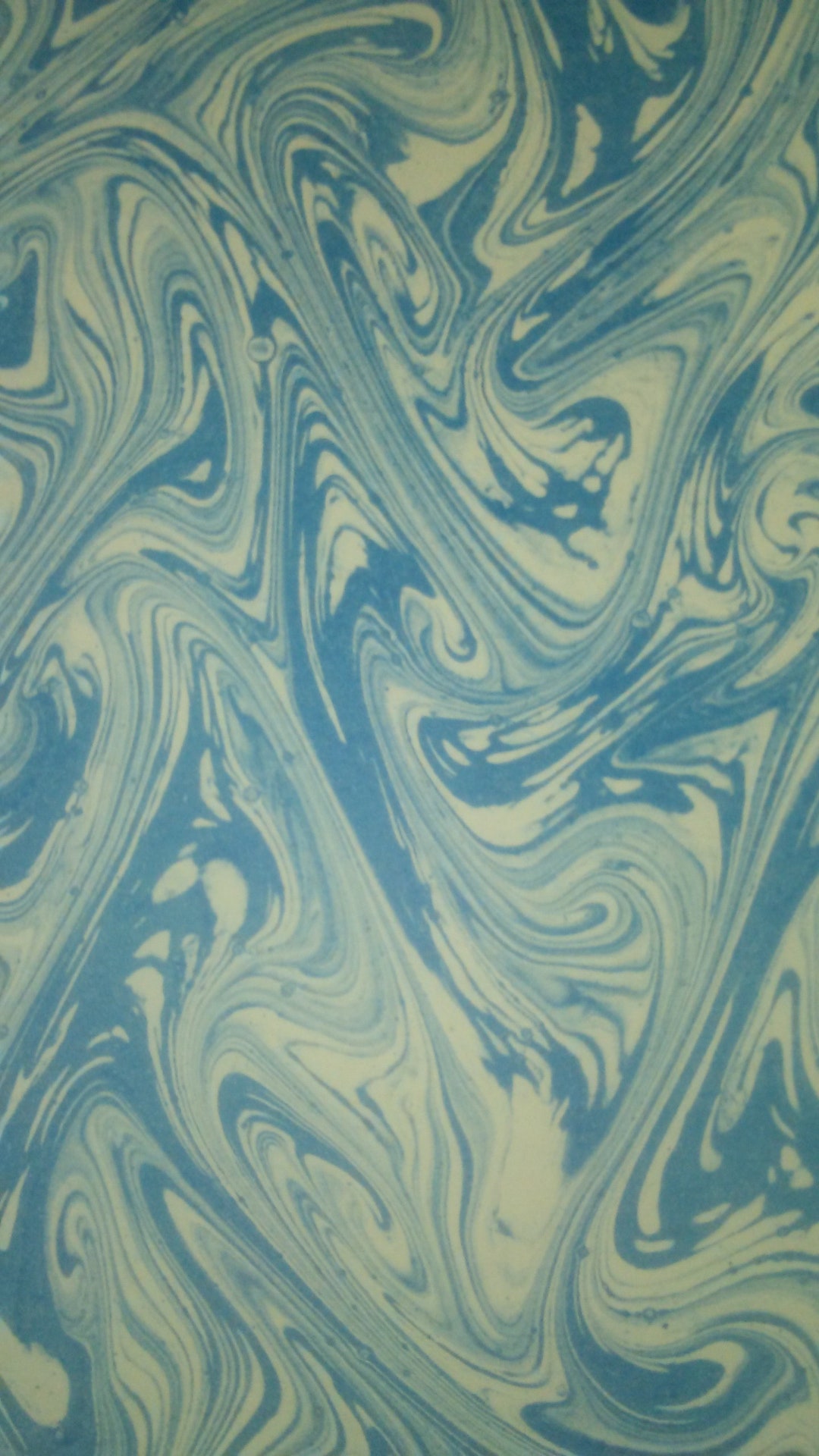 2 Large Vintage End Pieces, Old-new Stock, Marbled Paper, Bindery, Book ...