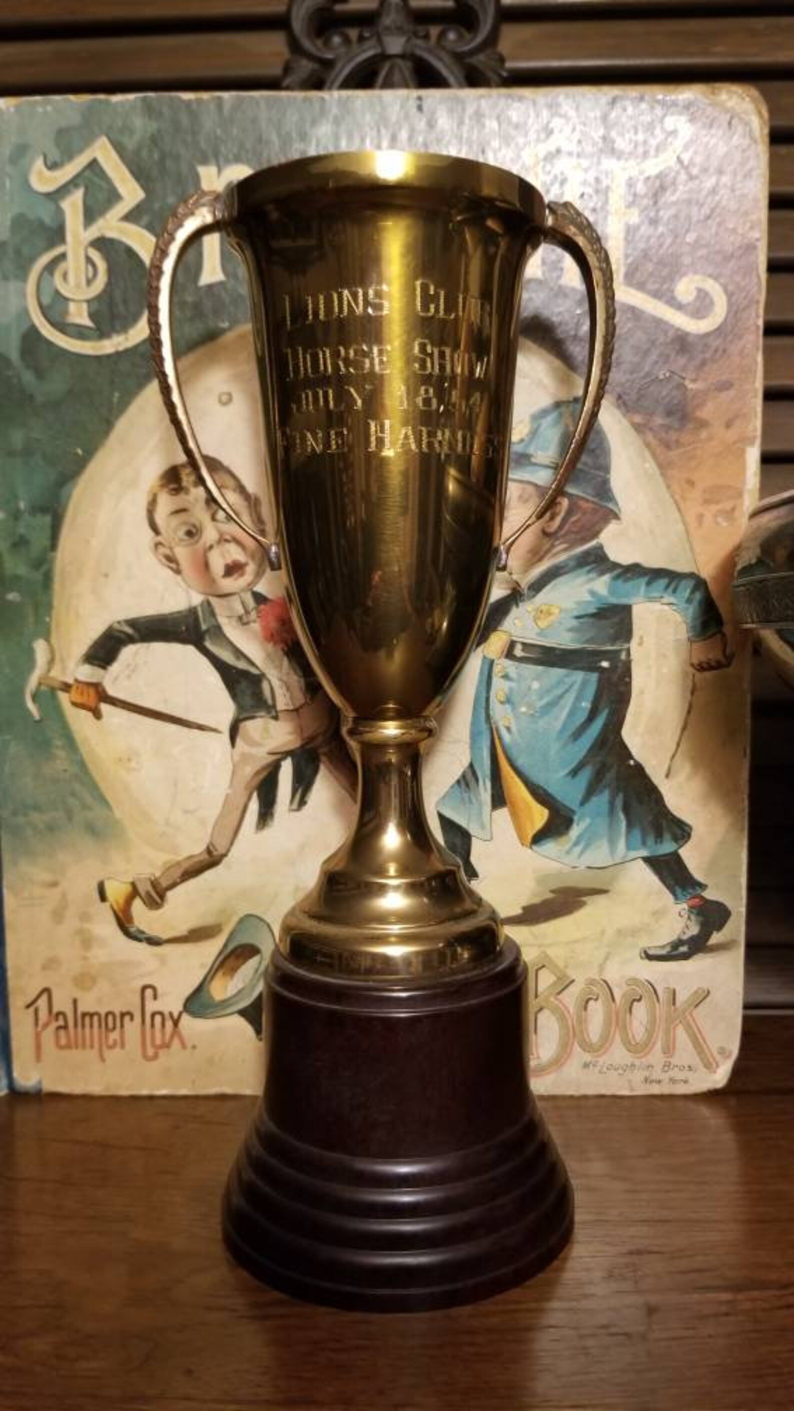 Vintage Loving Cup Trophy Engraved Trophy Cup Horse Trophy - Etsy