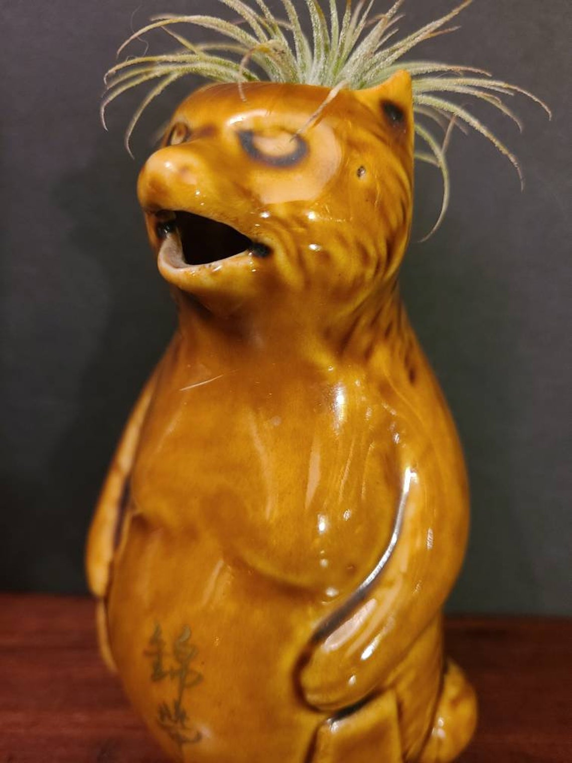 Vintage Sake Bottle Big Bellied Bear Folk Art Hero Tanuki | Etsy