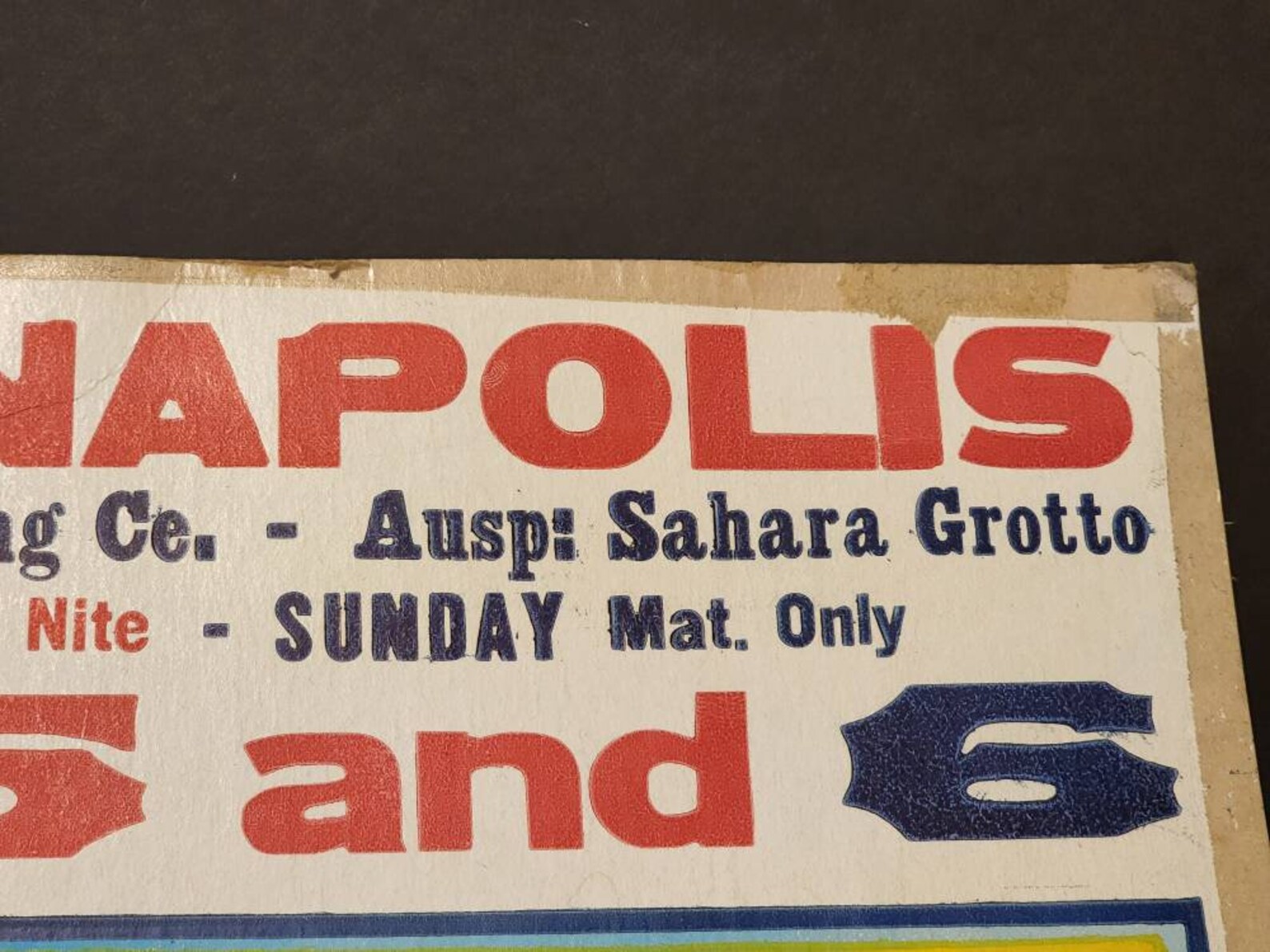 Vintage Circus Window Card, Poster, Smiling Clown, Clyde Beatty and ...