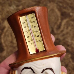 Vintage Clown Thermometer, Novelty, Clown Head, Japan, Oddities ...