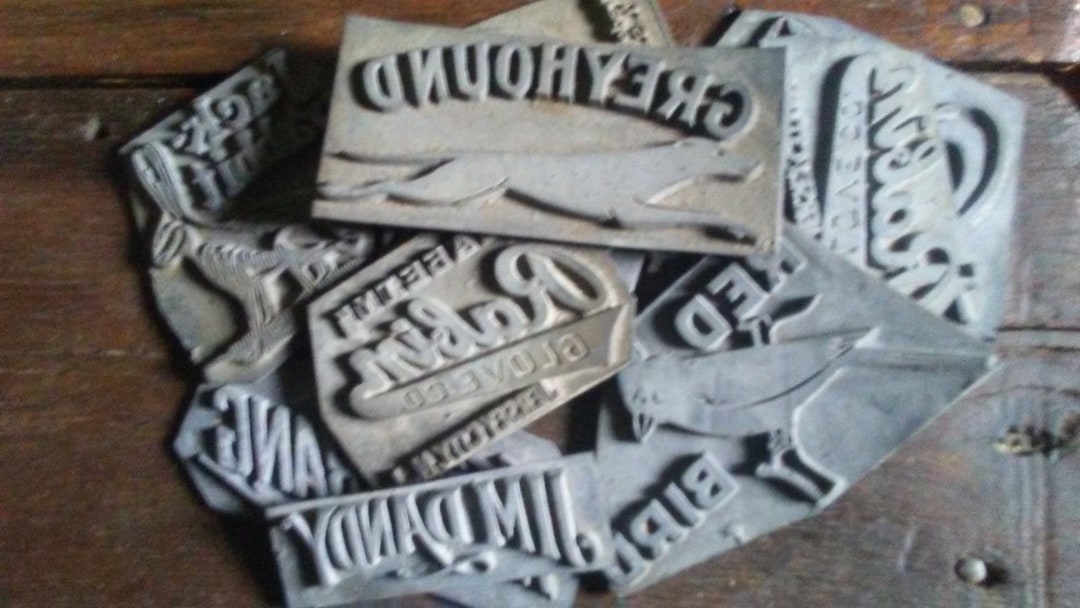 Antique Rubber Stamps, 1920"s Glove Co, Vintage Rubber Stamps, Rare ...