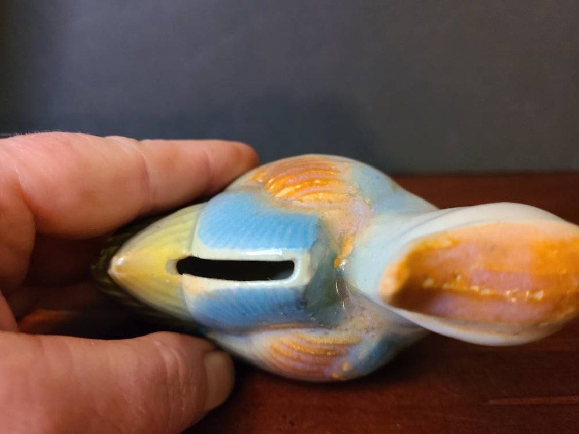 Vintage Bird Bank 1930's Japan Mandarin Duck | Etsy