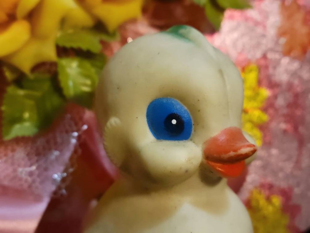 Vintage Duck Toy, Wiggling, Duck, Chick, Wind Up, Easter, Baby Chick - Etsy
