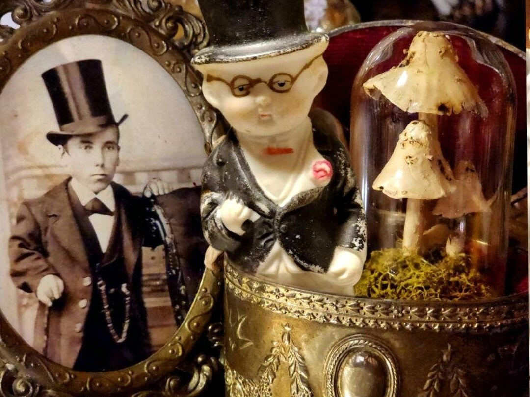 Vintage Groom Figurine, Dapper, Gentleman, Japan, Collectibles, Penny ...