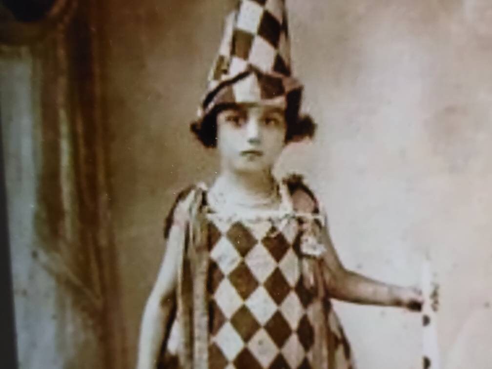 1900's Clown Photo Reprint Halloween Costume Pierrot - Etsy
