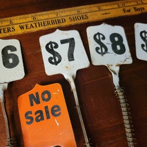 Antique Cash Register Flags, Vintage Decor, Number, Industrial - Etsy