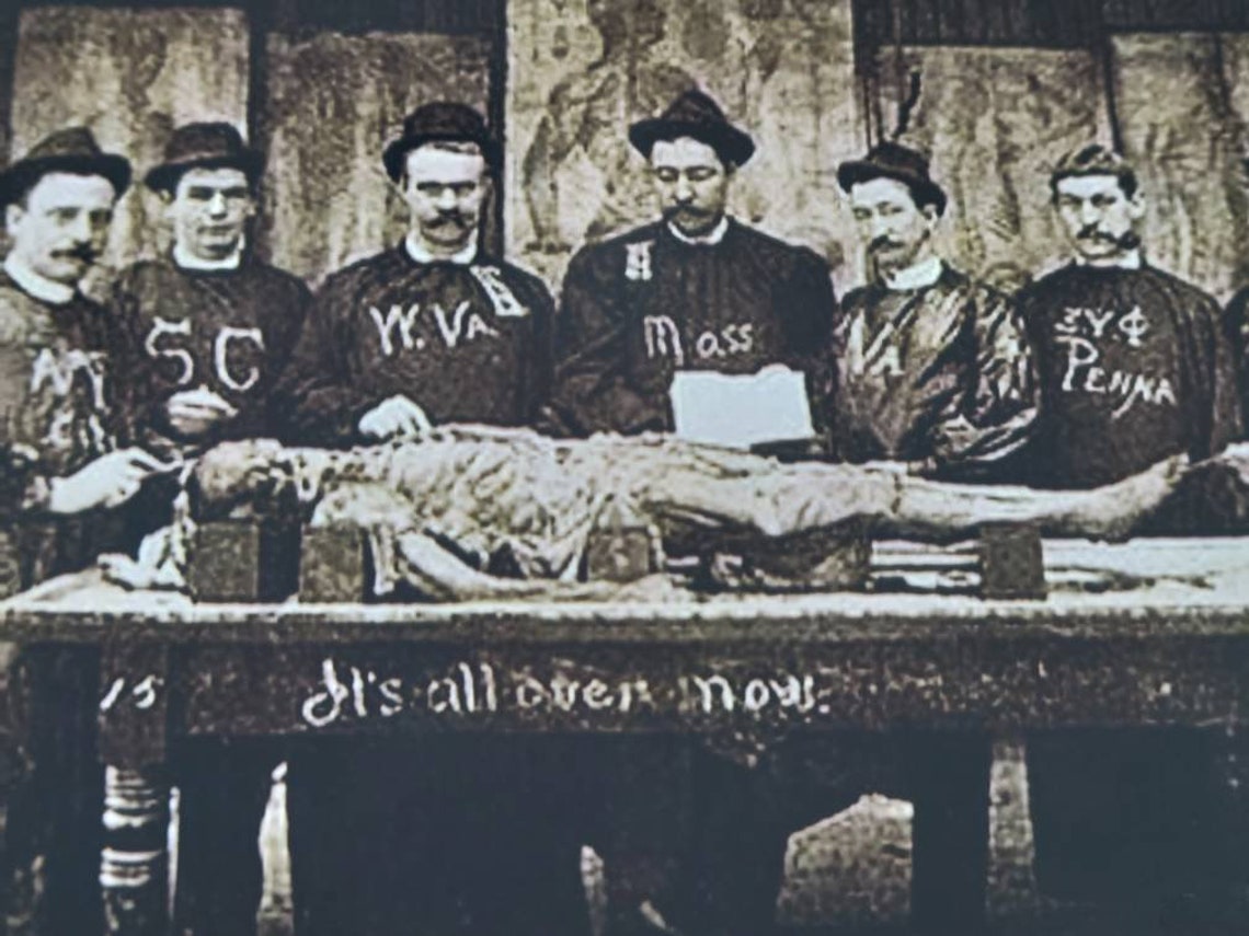1900's Autopsy, Medical Class, Reprint, Black and White, Macabre ...