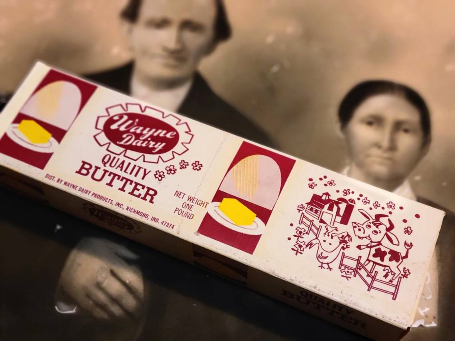 3 Vintage Butter Wrappers New-old Stock Wayne Dairy Vintage - Etsy