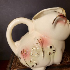 Vintage Smiling Pig Pitcher, Creamer, Whimsical, Shawnee, Kitsch - Etsy