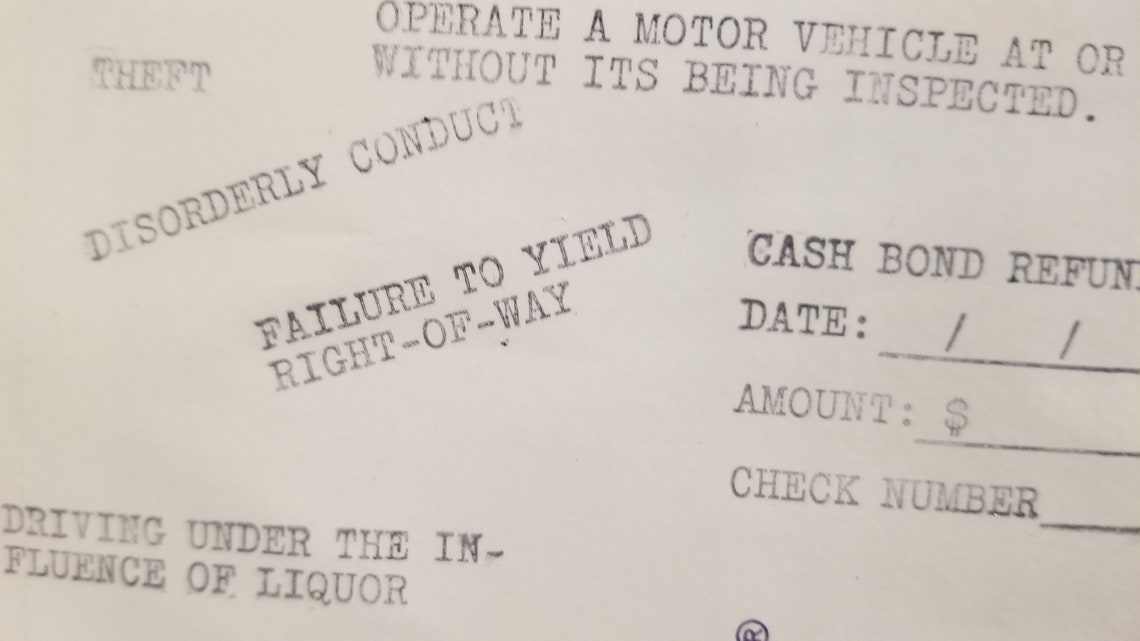 Vintage Police Wood Handled Rubber Stamps Police Department - Etsy