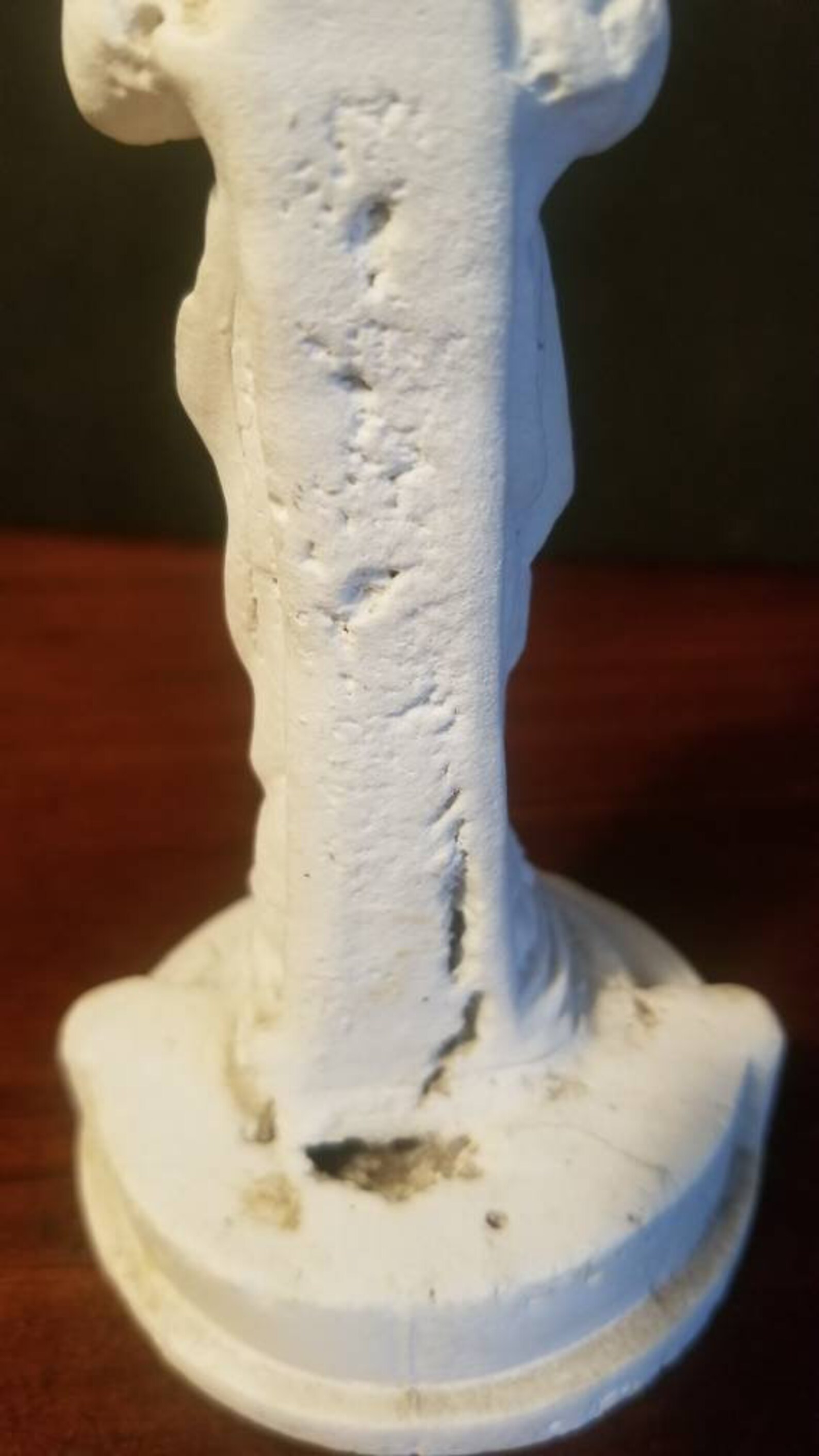 Vintage Plaster Statue of Jesus Religious White - Etsy