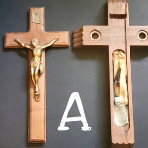 Vintage Crucefix, Sick Call, Last Rites, Cross, Jesus, Jesus on the ...