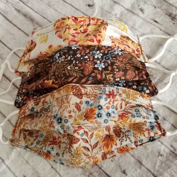 Fall Face Masks - Etsy