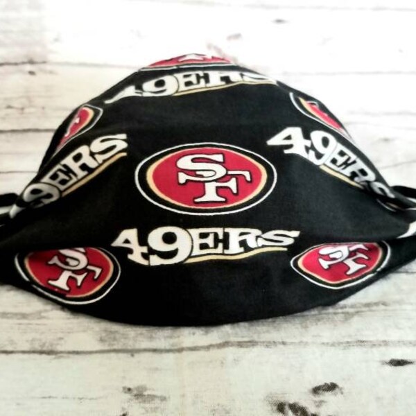 San Francisco 49ers Face Mask - Etsy