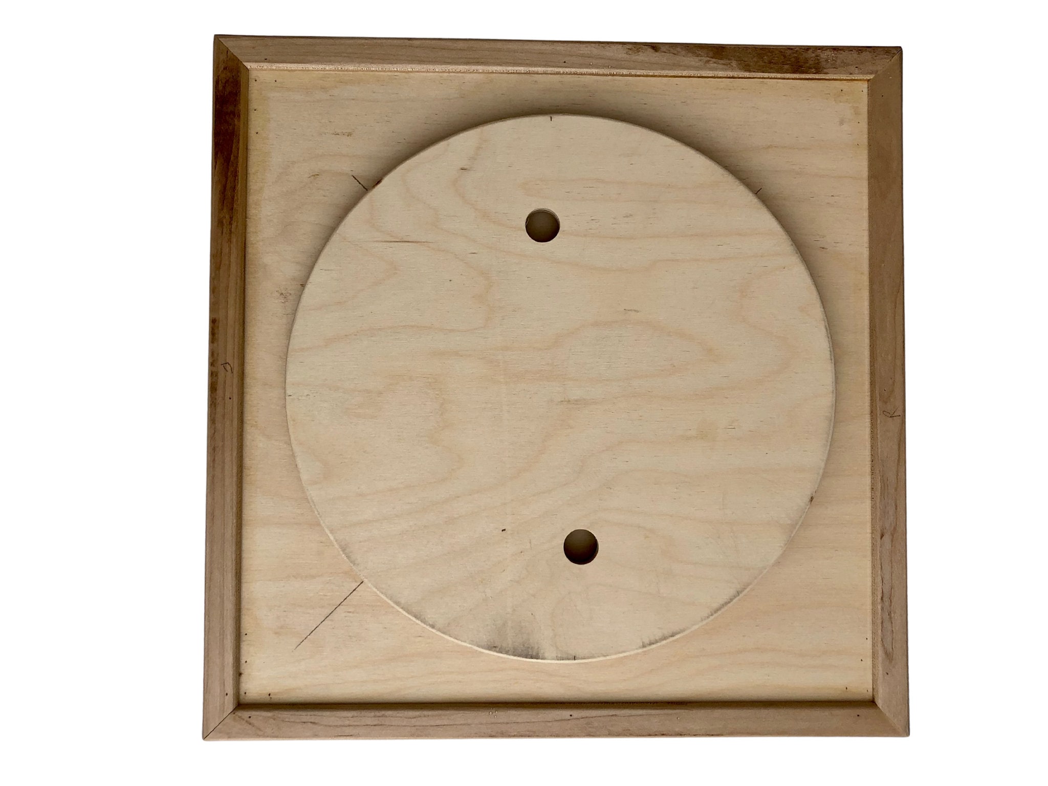 Personalized Birdseye Maple Wood Scrabble Board: Rotating Base ...