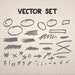 Hand Drawn Marks - Etsy