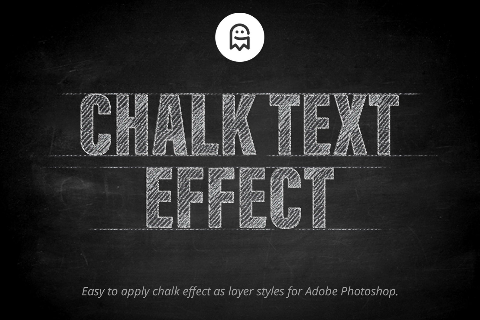 Chalk Text Effect for Photoshop, Crayon Effect, Chalkboard, School ...