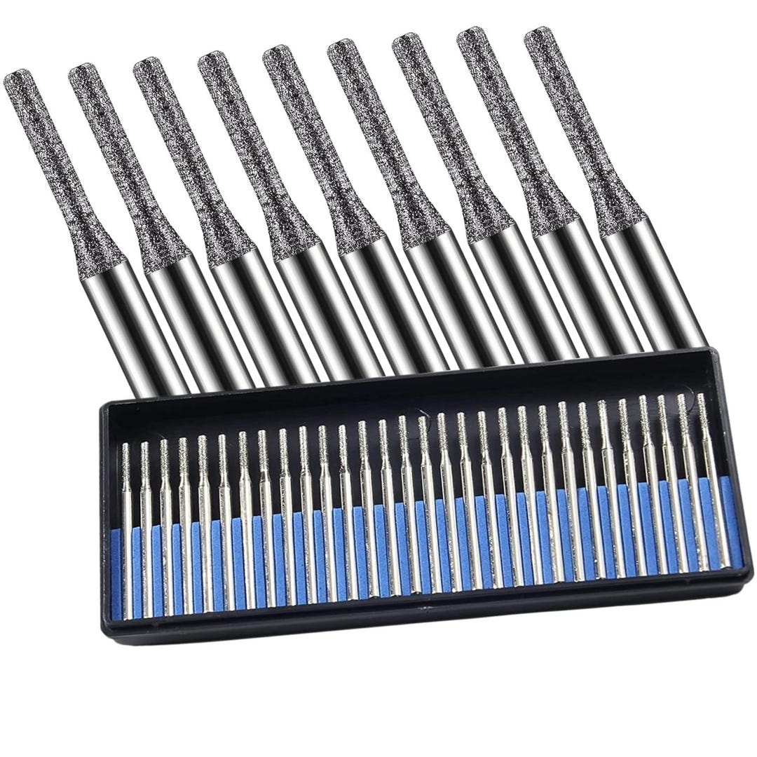 Drilax 2mm Diamond Drill Bits – 30 Pcs | Jewelry & Ornament Drill Set ...