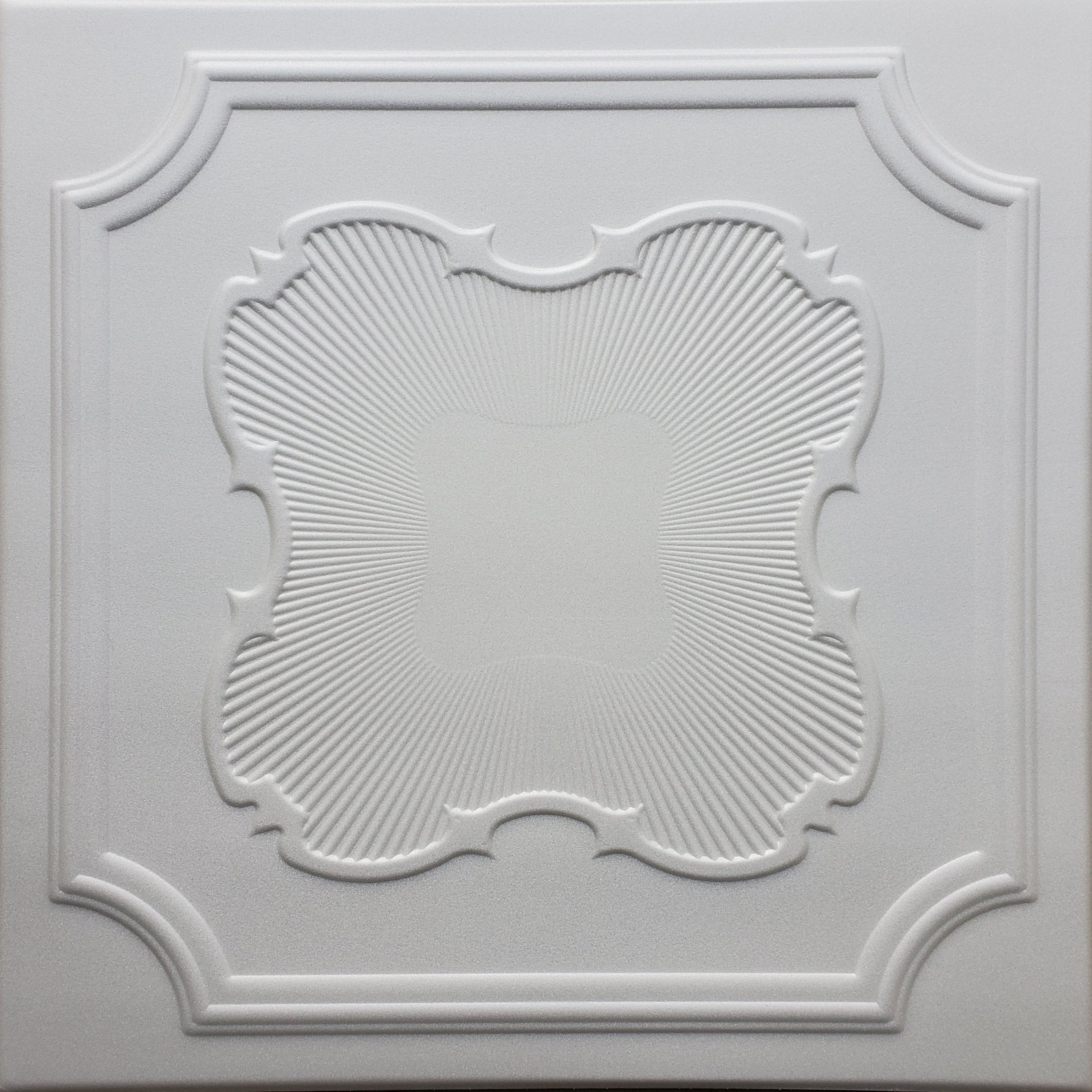 Sample of Styrofoam Ceiling Tile Cover Popcorn Ceiling. Easy | Etsy Canada