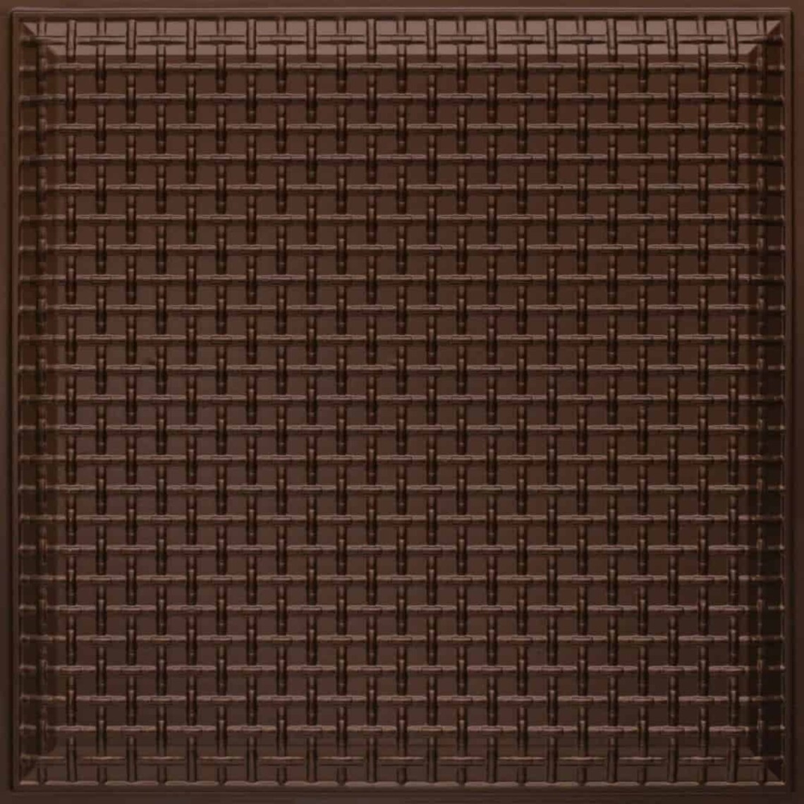 Metallic Tweed Design - 2'x2' Drop-in Tin Ceiling Tiles - Steampunk ...