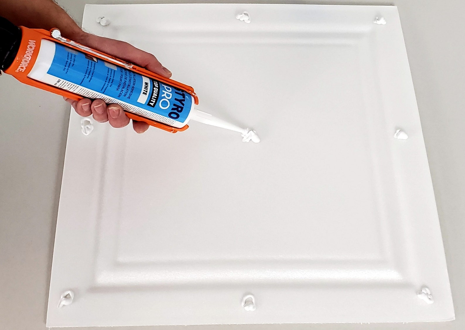 Styrofoam Glue up Ceiling Tiles Popcorn Ceiling Cover or - Etsy