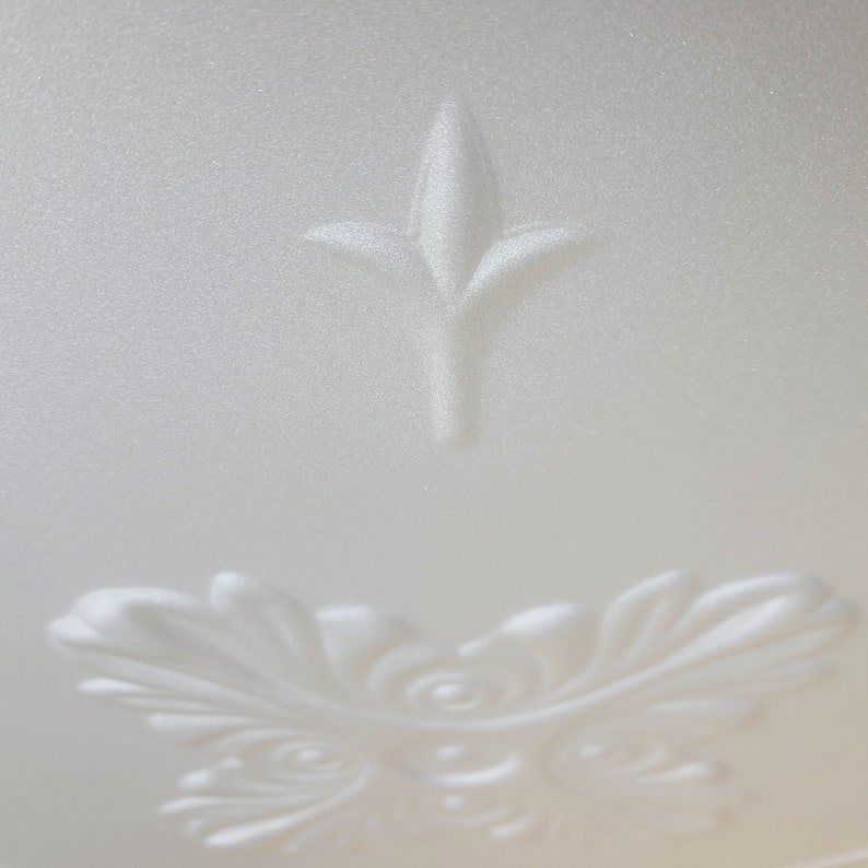 Styro Pro Styrofoam Ceiling Tiles in Floral Design. Easy DIY - Etsy