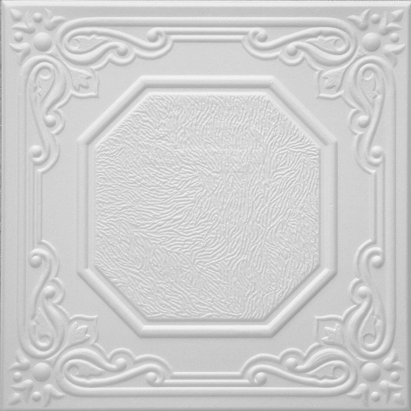 Sample of Styrofoam Ceiling Tile Cover Popcorn Ceiling. Easy | Etsy Canada