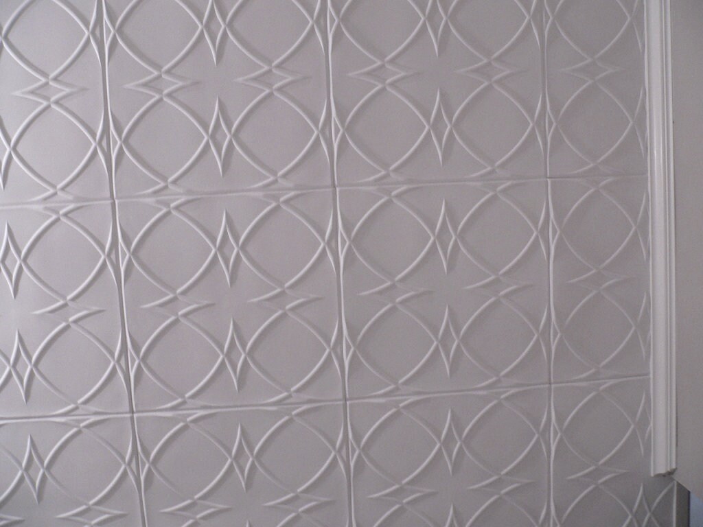 STYRO PRO Polystyrene Ceiling Tiles - Glue up Over Popcorn Ceiling ...