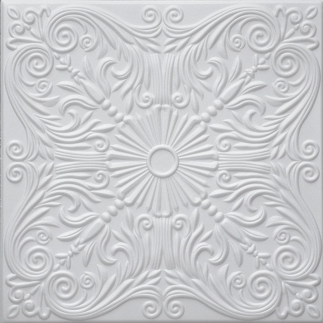 Styrofoam Ceiling Tiles to Cover Popcorn Ceiling. Easy DIY Installation ...