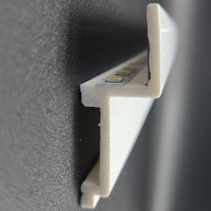 LED Strip-ready High-density Polymer Molding Model #04-915. Easy to ...