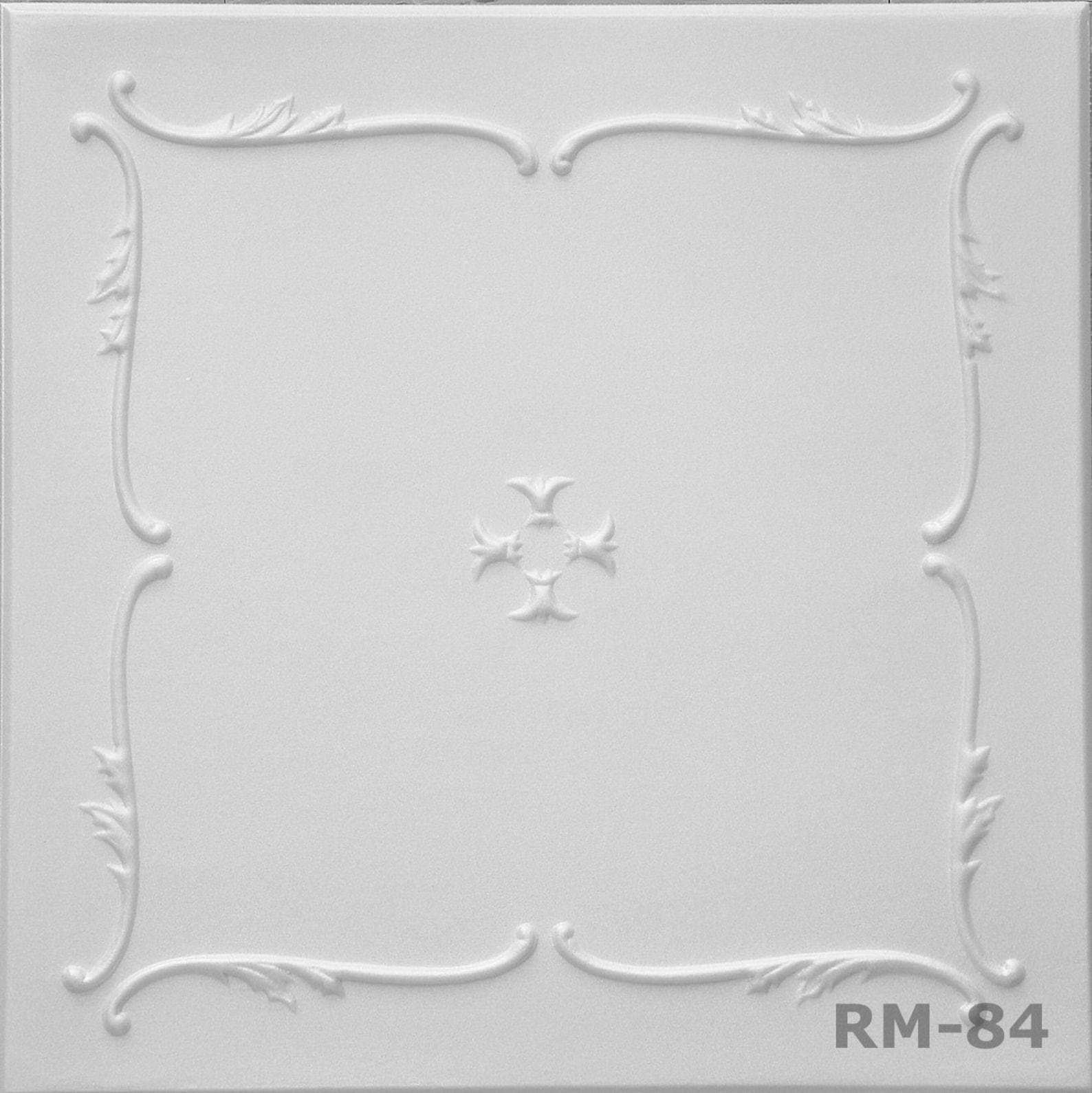 Sample of Styrofoam Ceiling Tile - Cover Popcorn Ceiling. Easy DIY ...