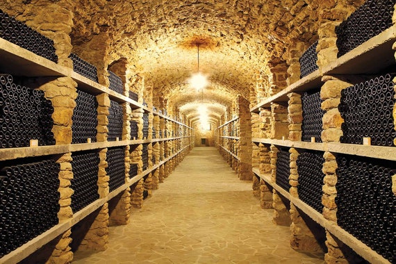 Old Cellar Photo Mural 3D Effect Wall Art Print Removable - Etsy