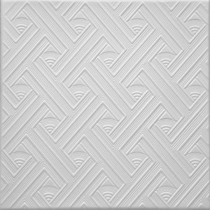 STYRO PRO Polystyrene Ceiling Tiles - Glue up Over Popcorn Ceiling ...