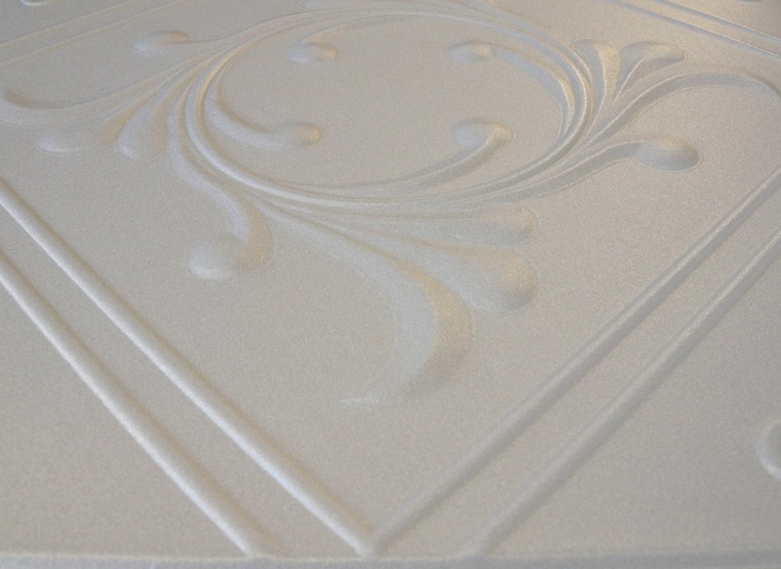 Styrofoam Ceiling Tiles - Cover Popcorn Ceiling. Easy DIY Installation ...