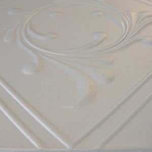 Styrofoam Ceiling Tiles - Cover Popcorn Ceiling. Easy DIY Installation ...