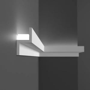 LED Strip-ready High-density Polymer Molding 10" Samples - Etsy