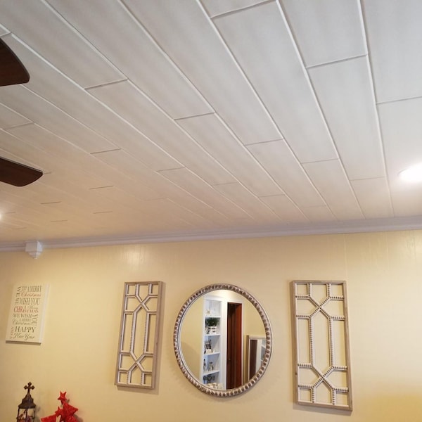 Styrofoam Ceiling Planks - Etsy