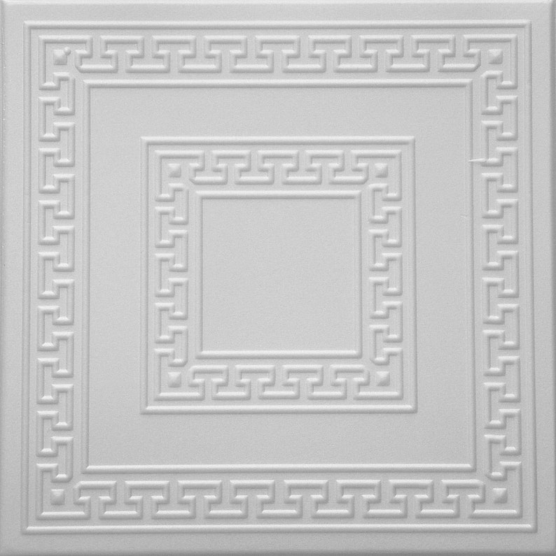 Styrofoam Ceiling Tiles Popcorn Ceiling Cover. Easy DIY Installation ...