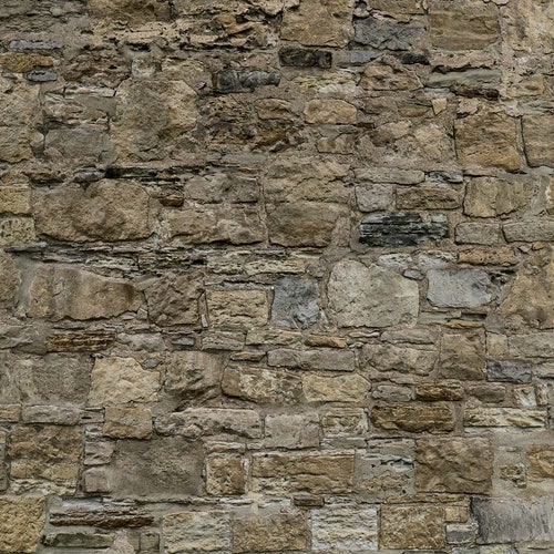 Stone Wall Photo Mural 3D Effect Wall Art Print Removable - Etsy