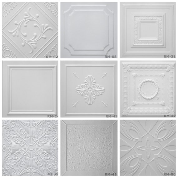 Styrofoam Tile Ceiling