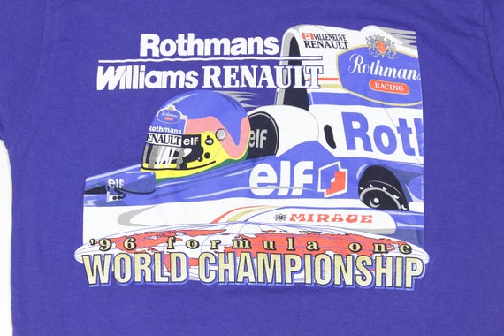 Formula 1 1996 Williams Renault Rothmans T-Shirt - Gem