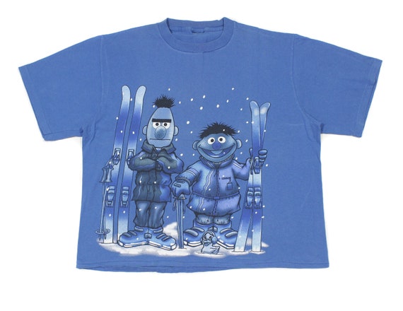 Cartoon Network Vintage 90S Bert & Ernie Sesame Street Overall - Etsy