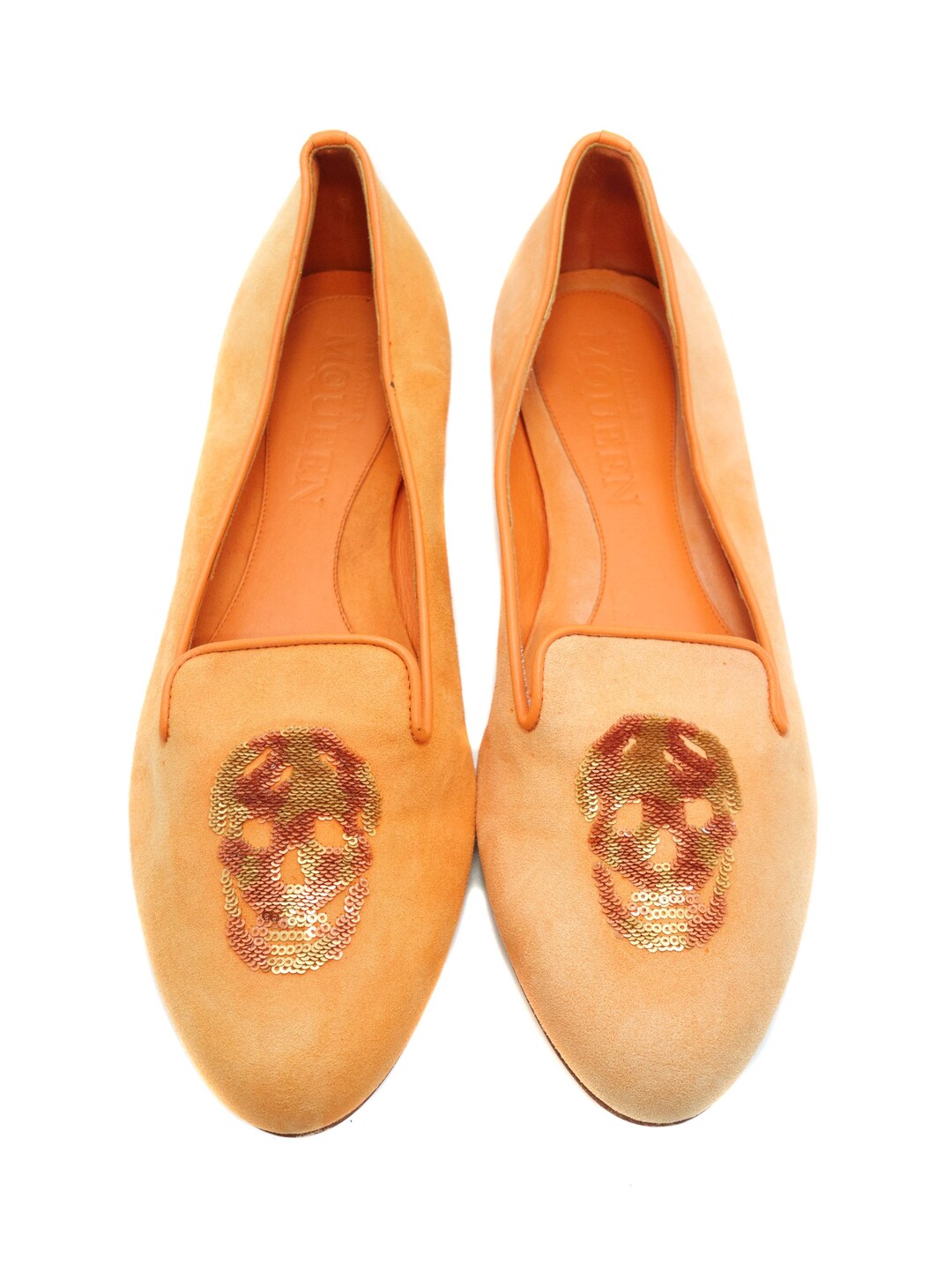 Alexander Mcqueen MCQ Skull Logo Boat Suede Shoes Vintage - Etsy