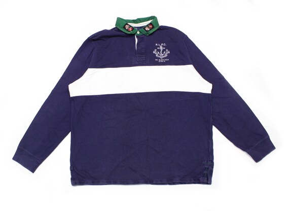 Polo Ralph Lauren 90S Logo Rugby Vintage - Gem