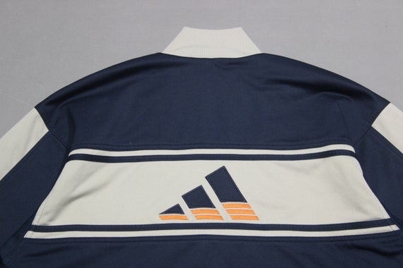 Adidas Vintage 1999 Tech Big Logo Jacket - Gem
